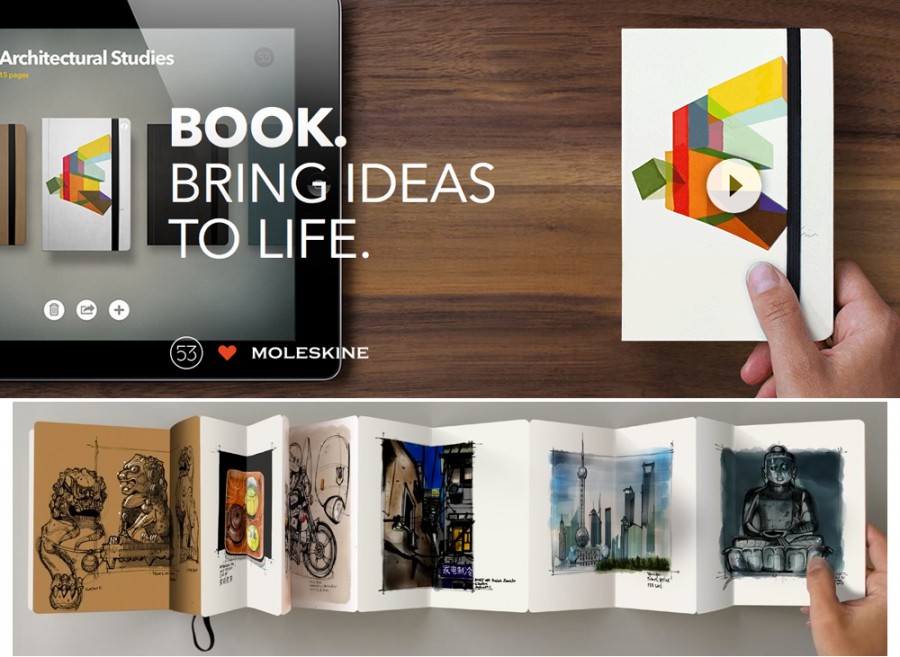 Now you can have your own Moleskine books custom printed from the Paper ...
