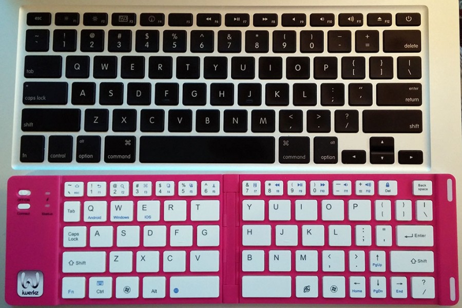 iwerkz Universal Foldable Bluetooth Keyboard review - The Gadgeteer