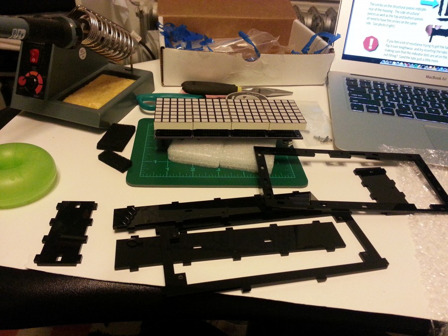 Spikenzie Labs Solder:Time Desk Clock review - The Gadgeteer