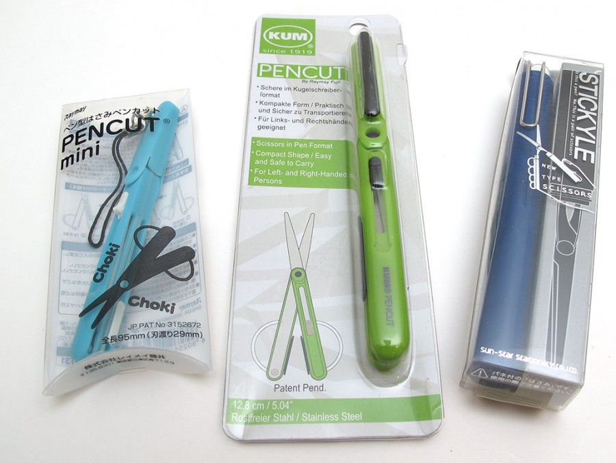 JetPens folding pen-style scissors review - The Gadgeteer