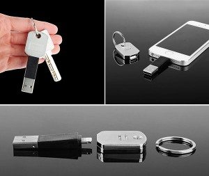 Carry a Lightning cable on your keychain - The Gadgeteer