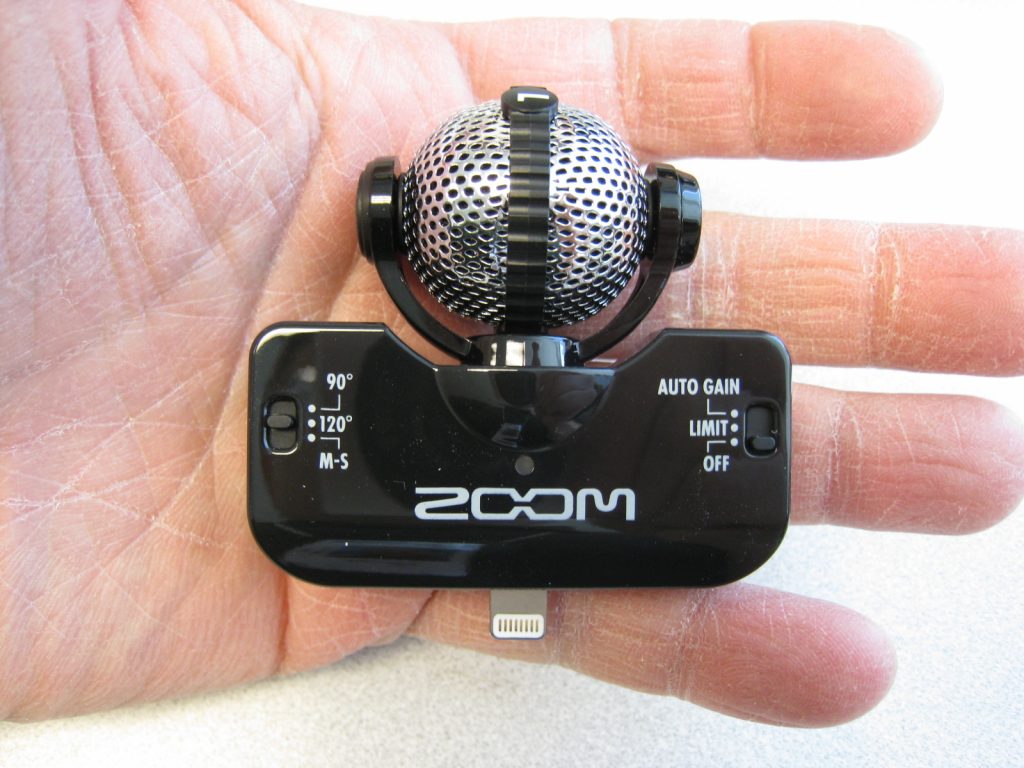 Zoom iQ5 Professional Stereo Microphone for iOS review - The Gadgeteer