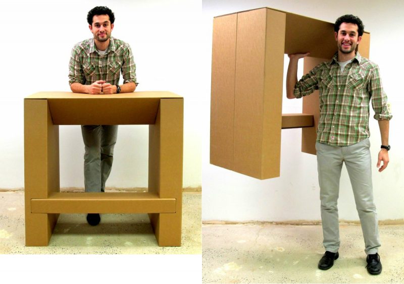 Fold your own stand-up desk - The Gadgeteer