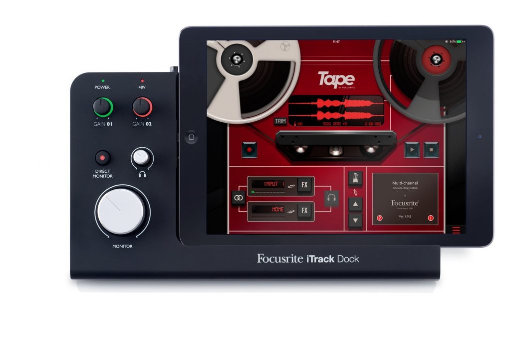 The ultimate iPad studio? Focusrite iTrack Professional Dock for iPad ...