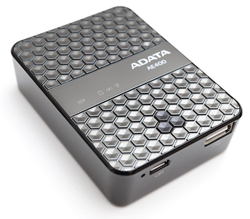 ADATA DashDrive Air AE400 wireless storage reader and power bank review ...