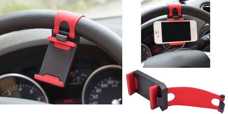 Put your phone front and center with this steering wheel mount - The ...