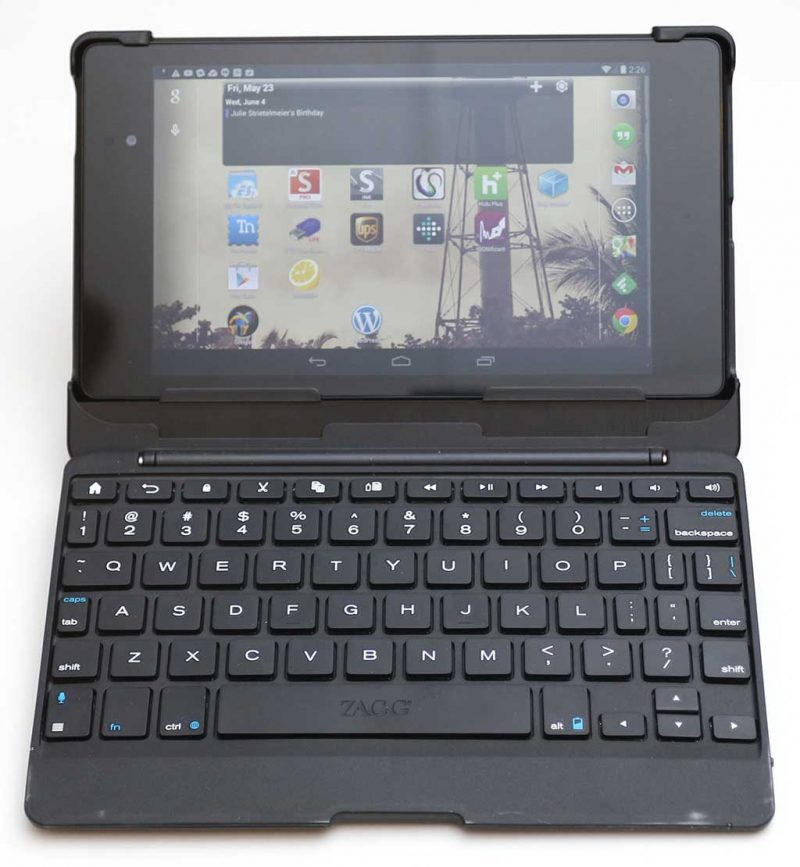 ZAGG Auto-fit Bluetooth Keyboard for 7 inch tablets review - The Gadgeteer