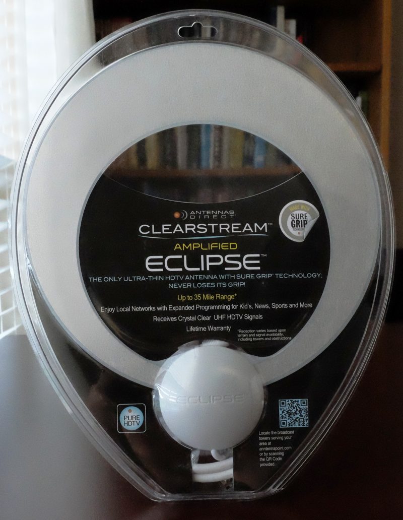 ClearStream Eclipse HDTV Amplified Indoor Antenna review - The Gadgeteer
