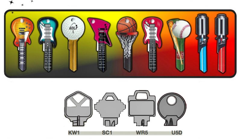 Add some personality to your keychain with these Rockin' Keys - The ...