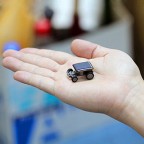 Tiny solar car never runs out of power as long as the sun is shining ...