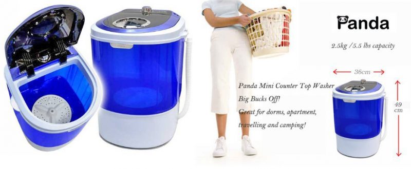 Do your laundry anywhere with the Panda Compact Washing Machine - The ...