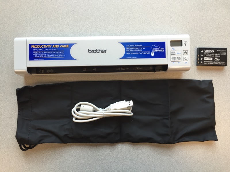 Brother DSmobile 920DW wireless duplex scanner review - The Gadgeteer