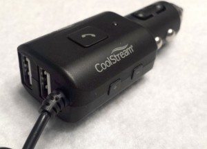 Coolstream Car Chat+ Bluetooth Dual USB Car Charger Kit review - The ...