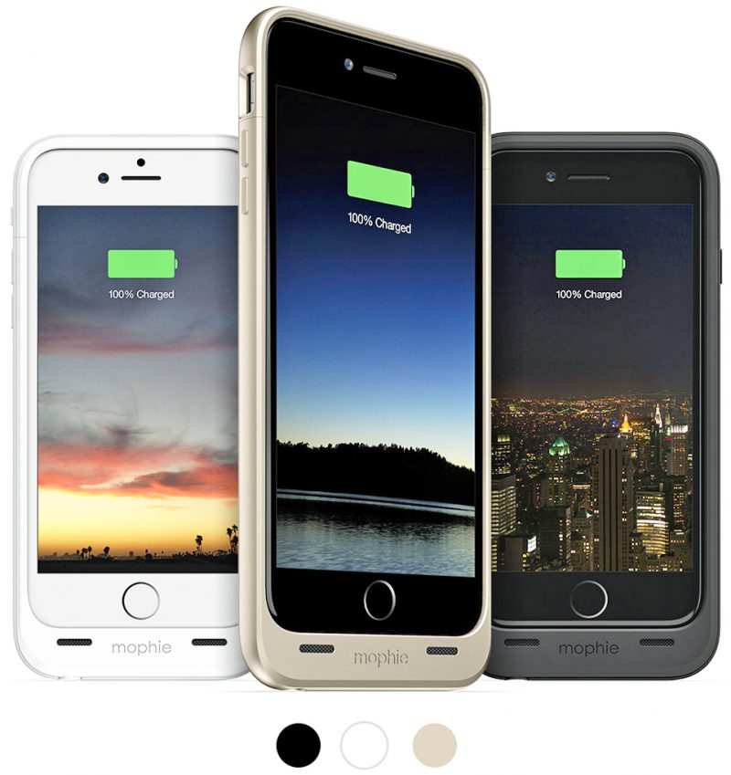 mophie announces juice pack cases for the iPhone 6 and iPhone 6 Plus ...