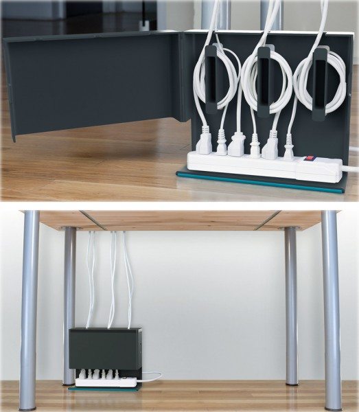 Tame the nest of cables under your desk - The Gadgeteer