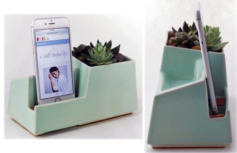Add a little nature to your desk with this phone dock - The Gadgeteer