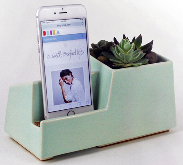 Add a little nature to your desk with this phone dock - The Gadgeteer