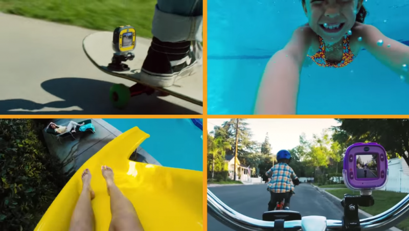 Use the Vtech Kidizoom Action Cam to capture those heart stopping ...