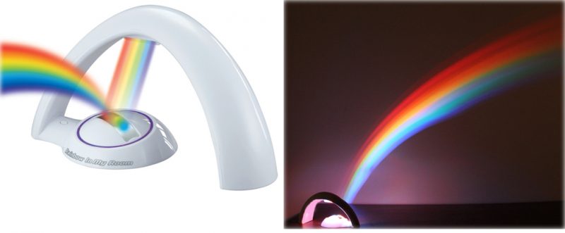 Forget boring nightlights; keep the dark away with a rainbow! - The ...