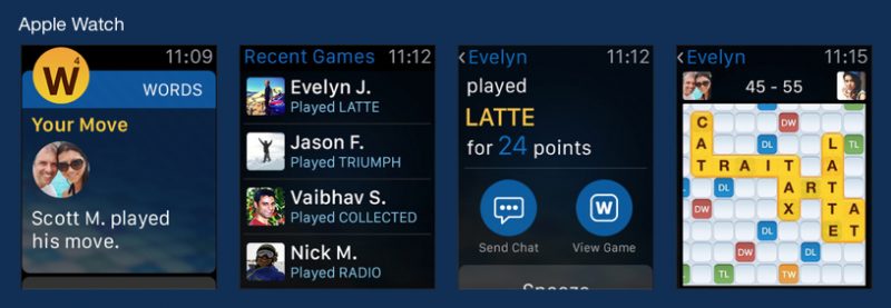 Now you can play Words with Friends from your Apple Watch - The Gadgeteer