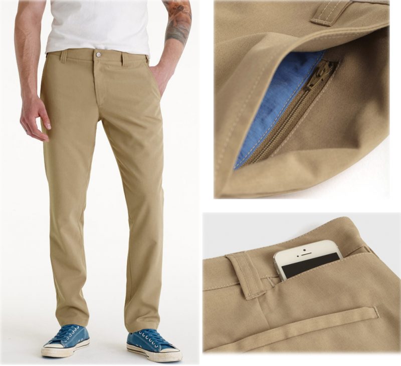 Comfortable, pickpocket-resistant pants for work or travel - The Gadgeteer