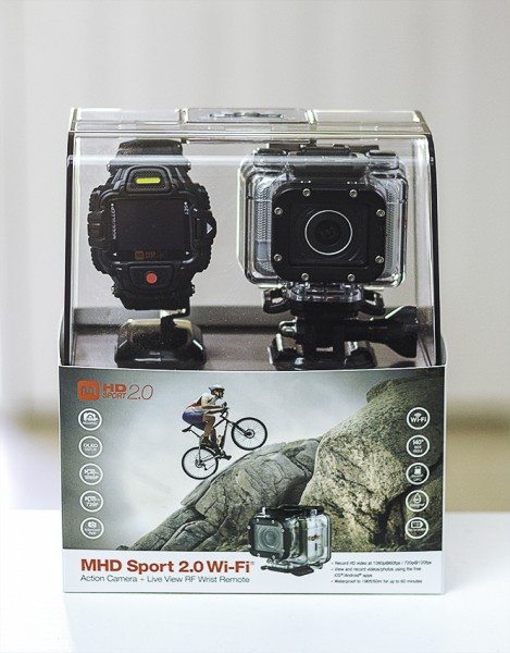 Monoprice MHD Sport 2.0 Wi-Fi Action Camera + LiveView RF Wrist Remote ...