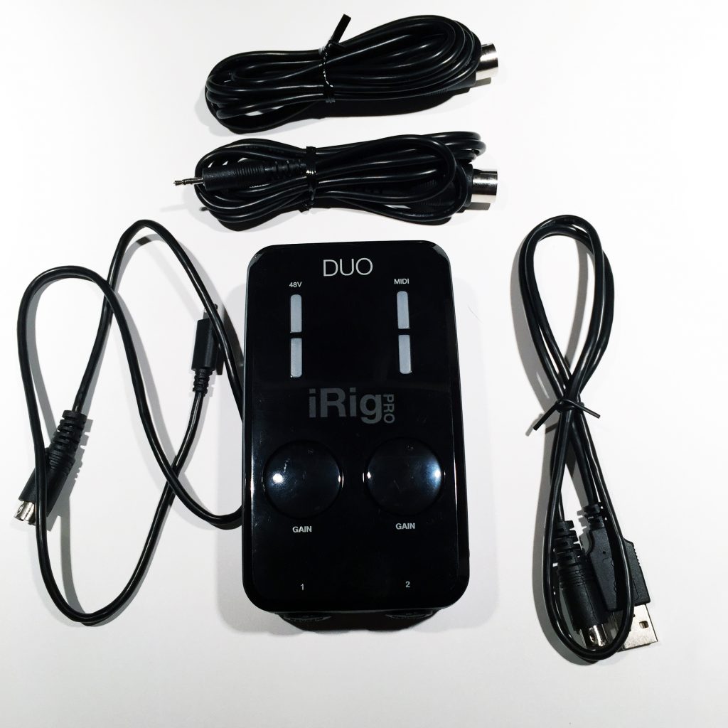 IK Multimedia iRig Pro DUO Mobile Audio/MIDI interface review - The ...