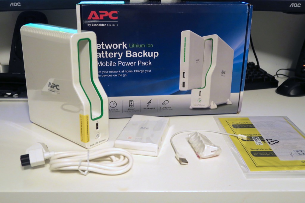 APC Back-UPS Connect BGE50ML and Mobile Power Pack Review - The Gadgeteer