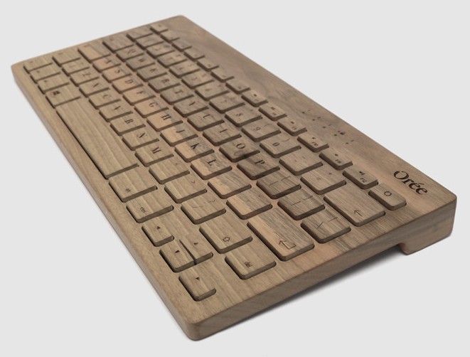 A wooden Bluetooth keyboard?! No way! Way! - The Gadgeteer