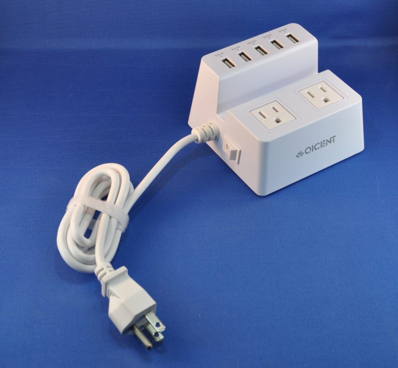 Qicent Surge Supressor with USB surper charger review - The Gadgeteer