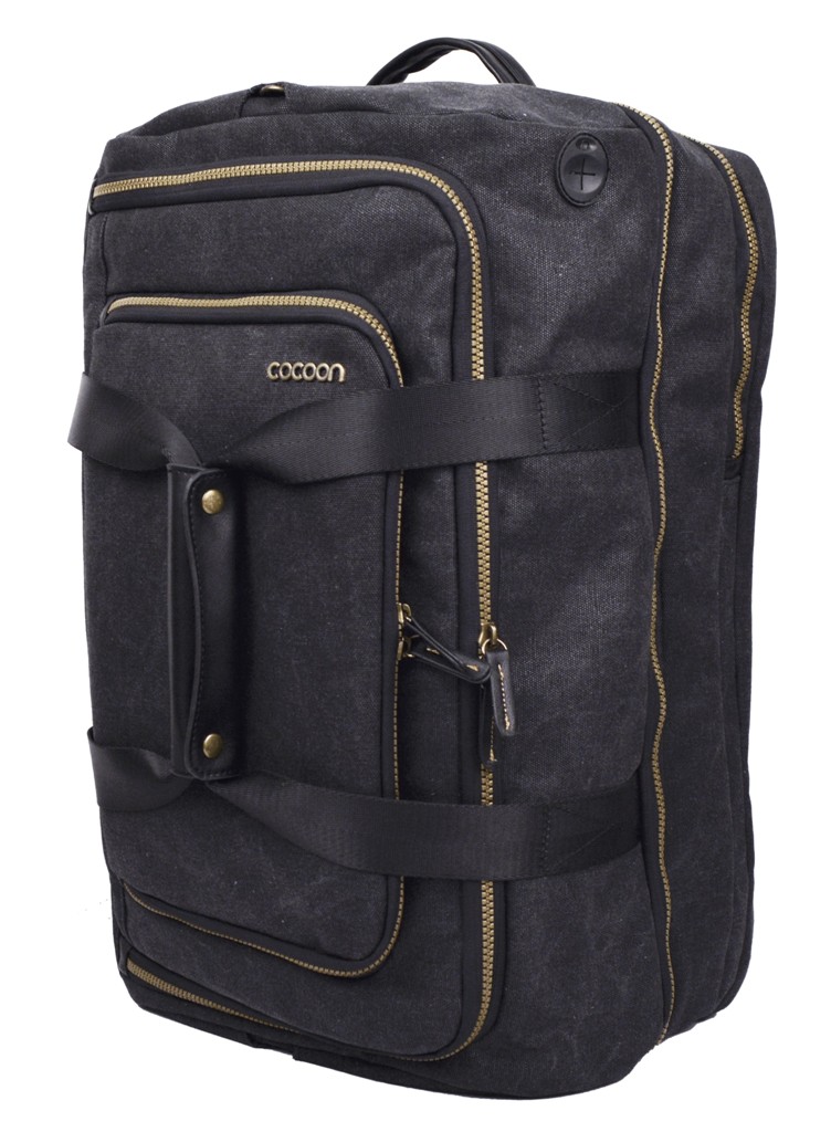 When you travel with this backpack/duffle, your accessories will be ...