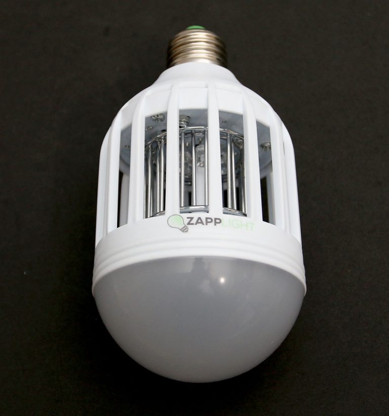 Zapplight indoor bug zapper light bulb review - The Gadgeteer