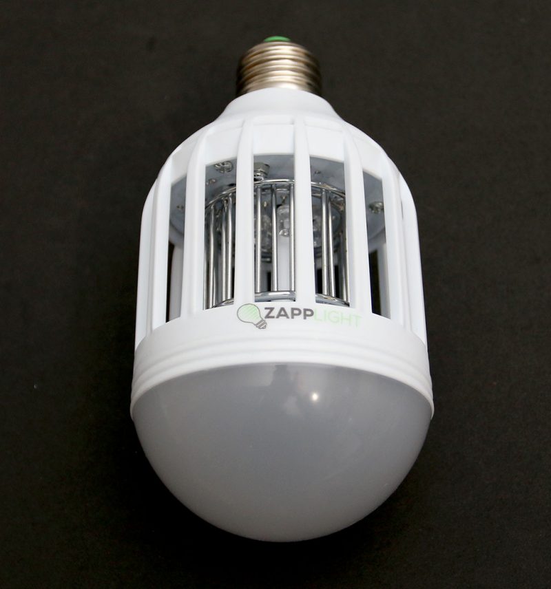 Zapplight indoor bug zapper light bulb review - The Gadgeteer