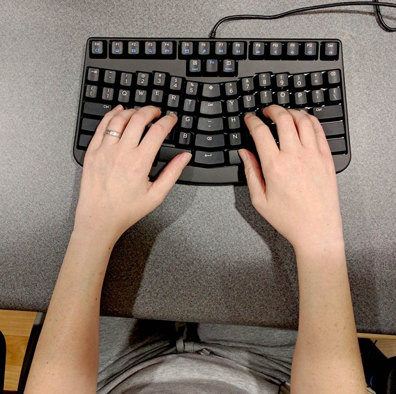 Truly Ergonomic keyboard (TEK) model 227 review - The Gadgeteer