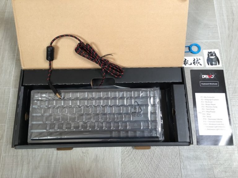 Drevo Gramr 84-key Backlit Mechanical Keyboard review - The Gadgeteer