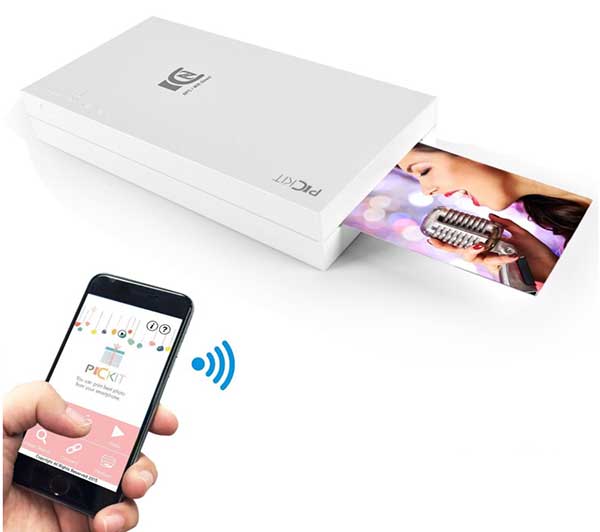 Pyle unveils Portable Instant Photo Printer for wireless mobile ...