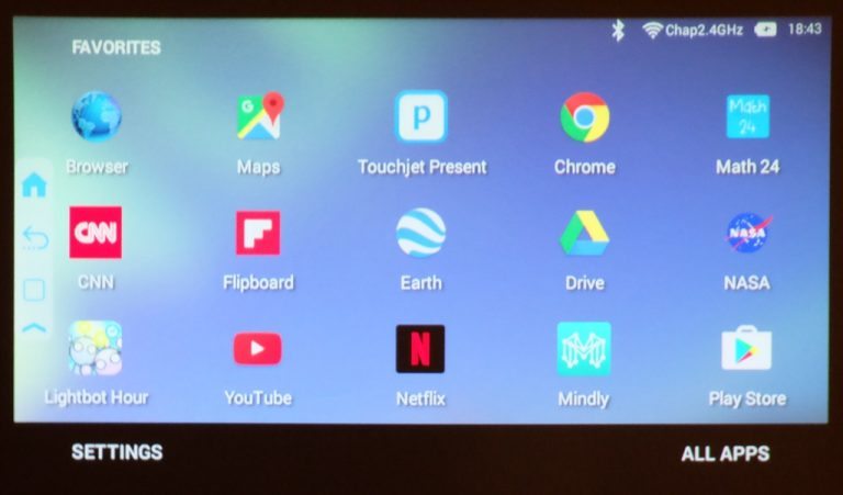 TouchJet Pond Touchscreen Projector review - The Gadgeteer