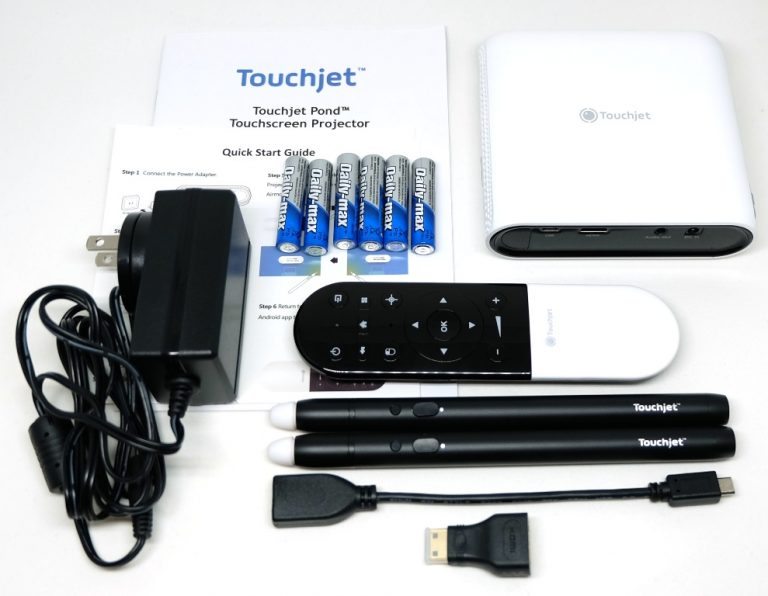 TouchJet Pond Touchscreen Projector review - The Gadgeteer