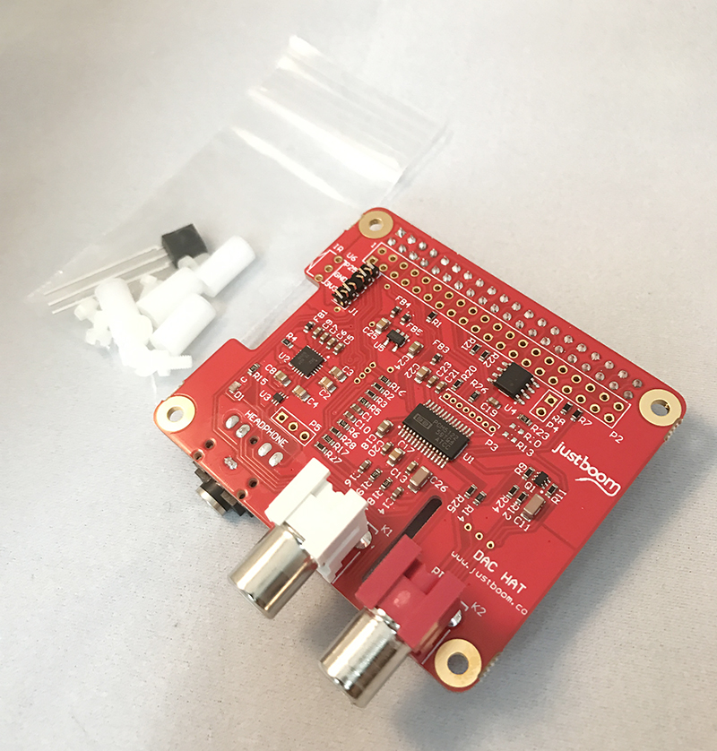 JustBoom DAC, Amp, and DAC HAT with Raspberry Pi kit review - The Gadgeteer