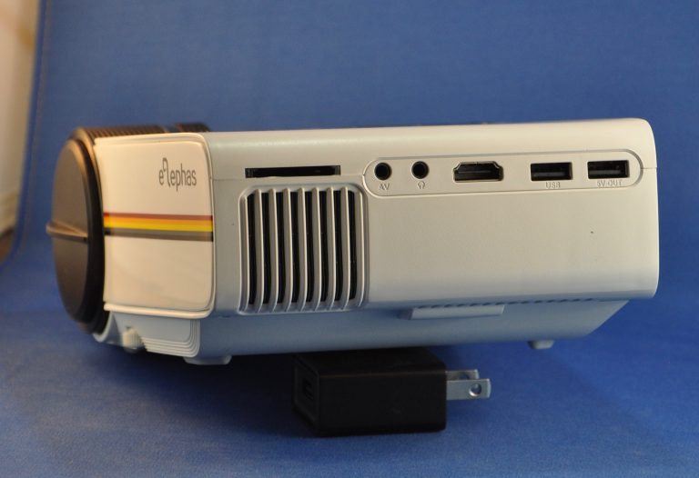 ELEPHAS 1200 Lumens LED mini video projector review - The Gadgeteer
