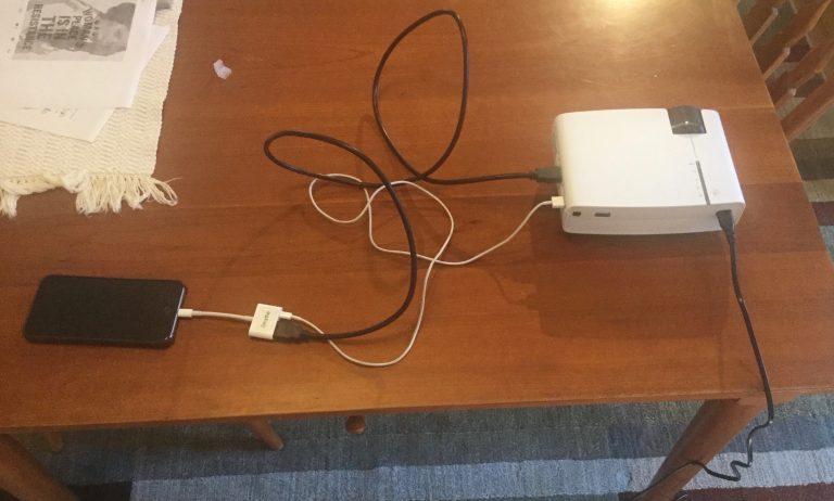 ELEPHAS 1200 Lumens LED mini video projector review - The Gadgeteer