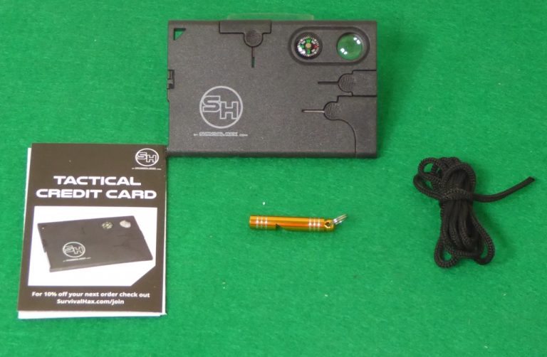 Survival Hax Tactical Credit Card Tool review - The Gadgeteer