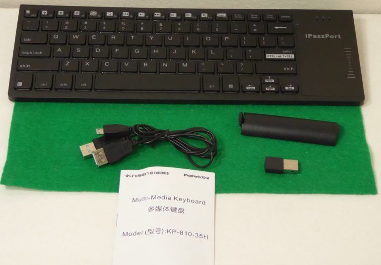 iPazzPort wireless keyboard review - The Gadgeteer