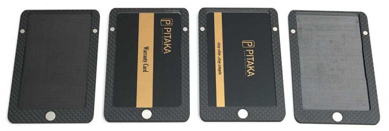 PITAKA carbon fiber magnetic wallet review - The Gadgeteer