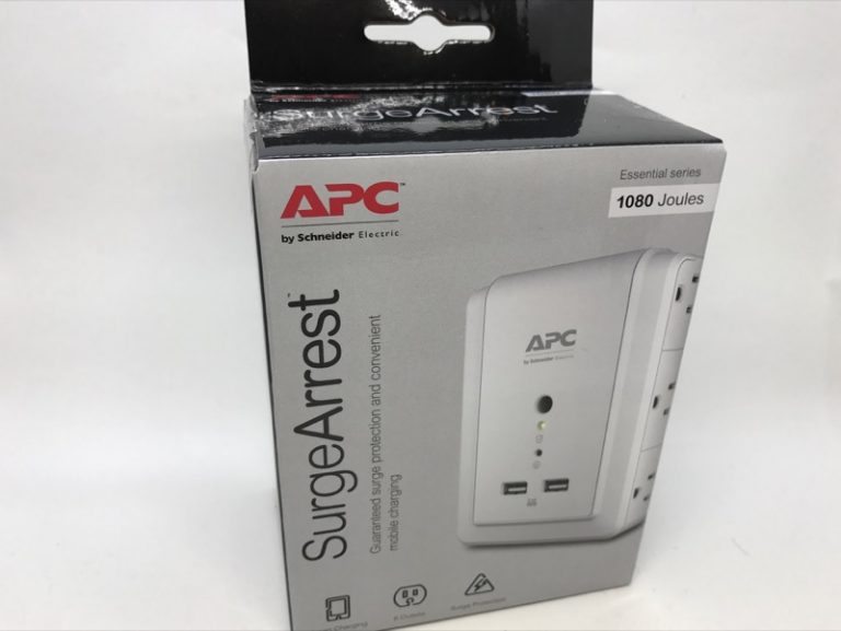 APC Essential SurgeArrest 6 outlet P6WU2 review - The Gadgeteer