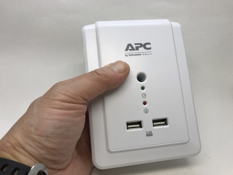 APC Essential SurgeArrest 6 outlet P6WU2 review - The Gadgeteer