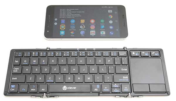 iClever Tri-Folding Wireless Keyboard review - The Gadgeteer