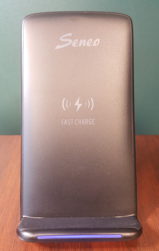 Seneo PA046 fast wireless charger 10W Qi wireless charging stand review ...