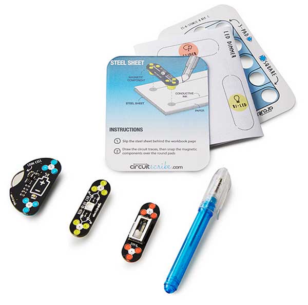 Draw functional electronic circuits with conductive ink - The Gadgeteer