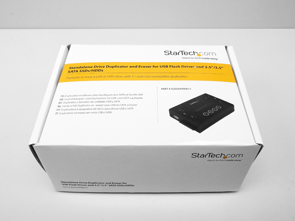 StarTech USB/SATA Drive Duplicator and Eraser review - The Gadgeteer